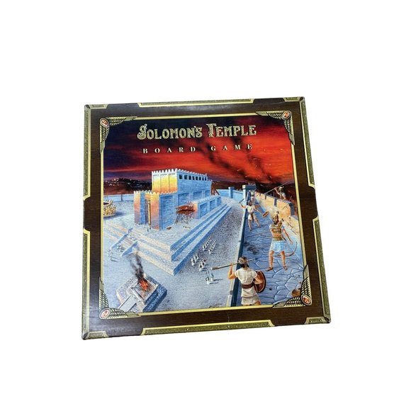 Cactus Games | Games | Solomons Temple Board Game Religious Bible 2 ...